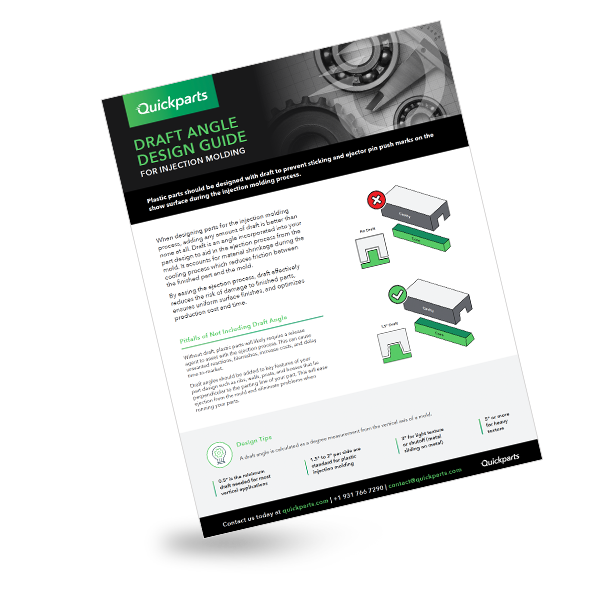 Draft Angle Design Guide - Quickparts Draft Angle Design Guide - Quickparts